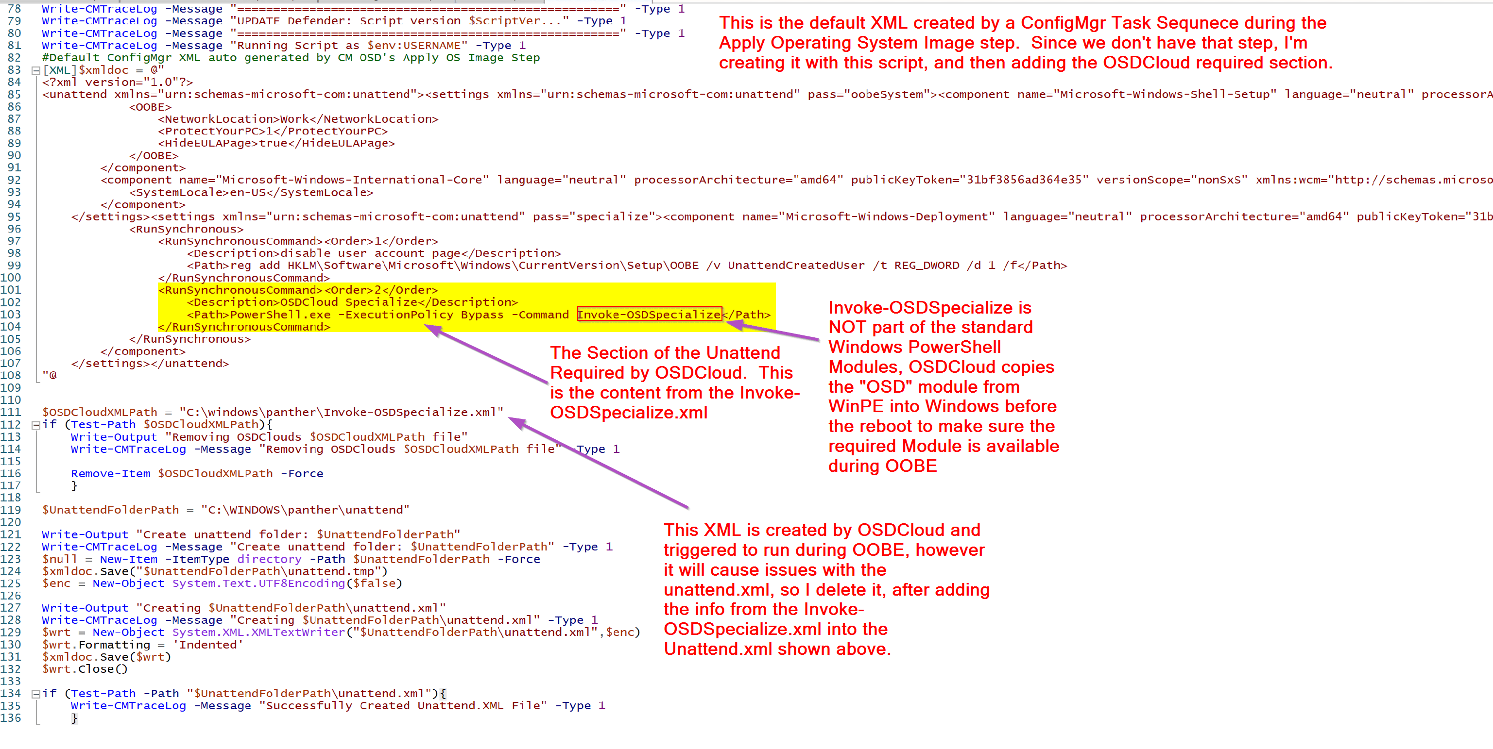 OSD Cloud with ConfigMgr - Recast