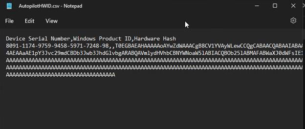 How to Manually Register Devices with Windows Autopilot - Recast